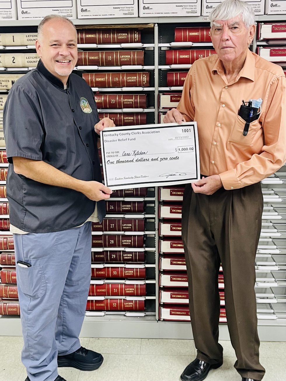 KCCA Flood Relief - Letcher County Clerk